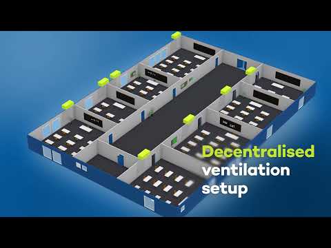 Decentralised vs. centralised vs. semi-centralised ventilation