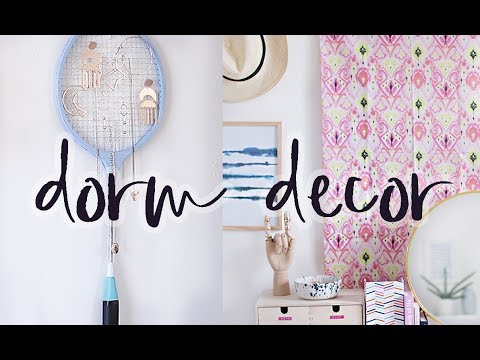 DIY Dorm Decor | Room Decor Ideas and Hacks for Student Accommodation and Small Spaces