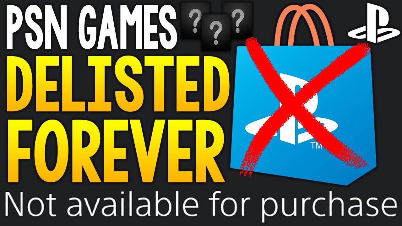 PSN Games DELISTED FOREVER and NEW PS5 Game Updates!