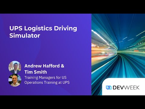 UPS Logistics Driving Simulator - Devweek 2023