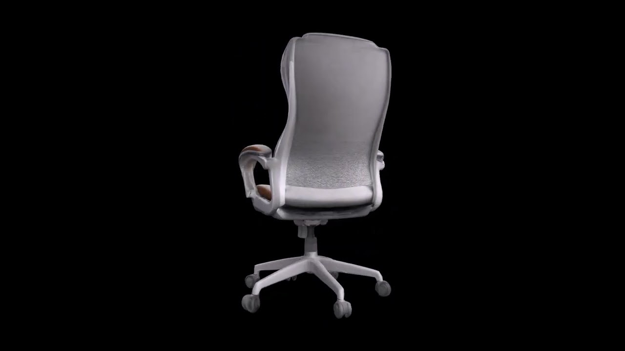 Adjustable Height And Ergonomic Support Chair 3d Render