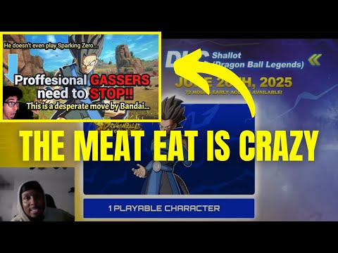YouTubers ARE GASSING this Generic A** Character (DBL Fans go CRAZY over Shallot DLC Trailer)