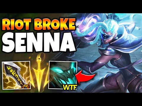 SENNA BUT I'M FULL BUILD WITH ONE ITEM! (RIOT MESSED UP)
