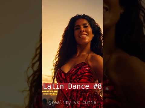 AI Creates STUNNING Latin Dance! #8 Red Dress & Sunset Passion [AI-Generated]