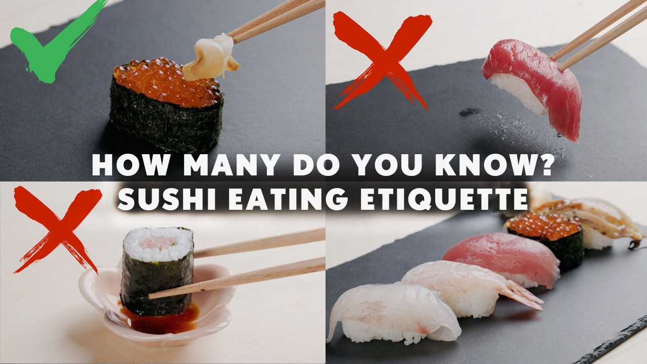 10x Delicious Sushi! Sushi Eating Tips You Need to Know!
