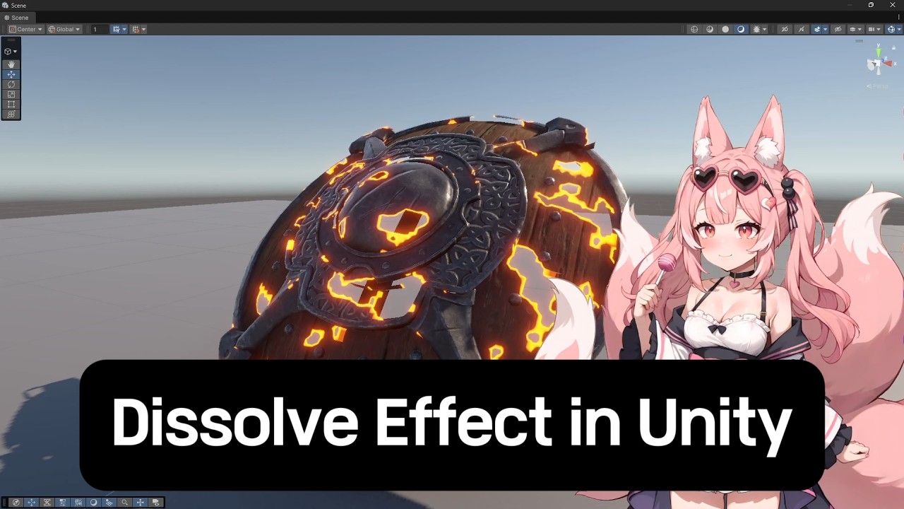 Dissolve Effect Shader in Unity | Shader Graph Tutorial URP