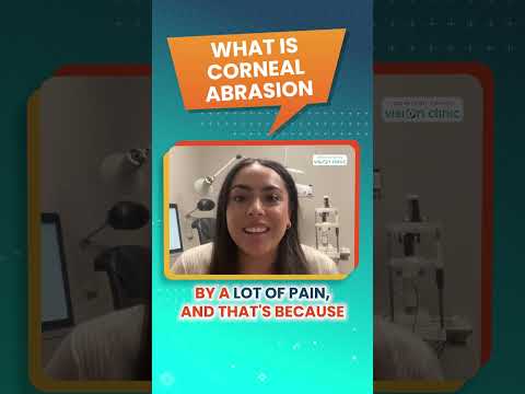 What is corneal abrasion ?