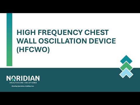 High Frequency Chest Wall Oscillation Device (HFCWO)