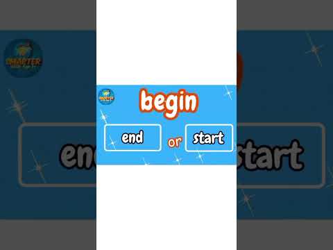 🧠 What’s another word for BEGIN? #FunWithWords #VocabularyBoost #InteractiveLearning