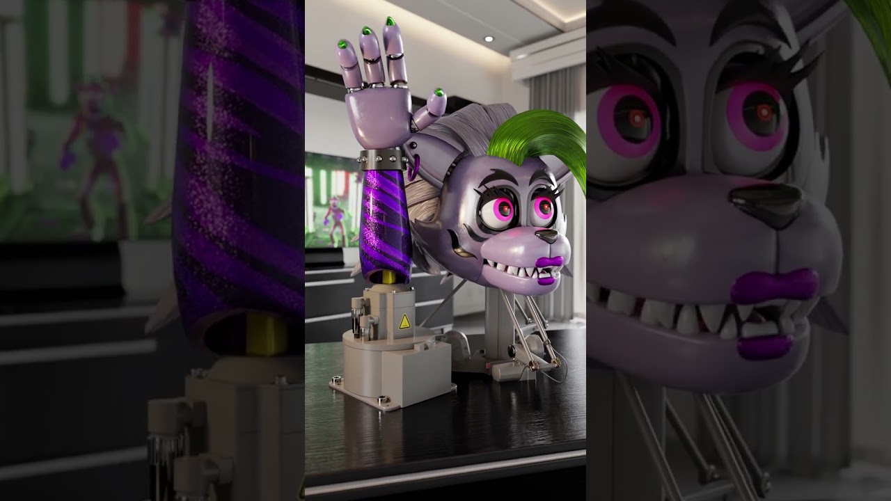 Roxanne Wolf in Real Life | FNaF Security Breach Animation