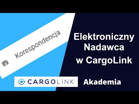 Nadaj fakturę w CargoLink - moduł Korespondencja (Poczta Polska)