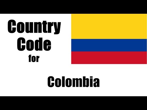 Colombia Dialing Code - Colombian Country Code - Telephone Area Codes in Colombia