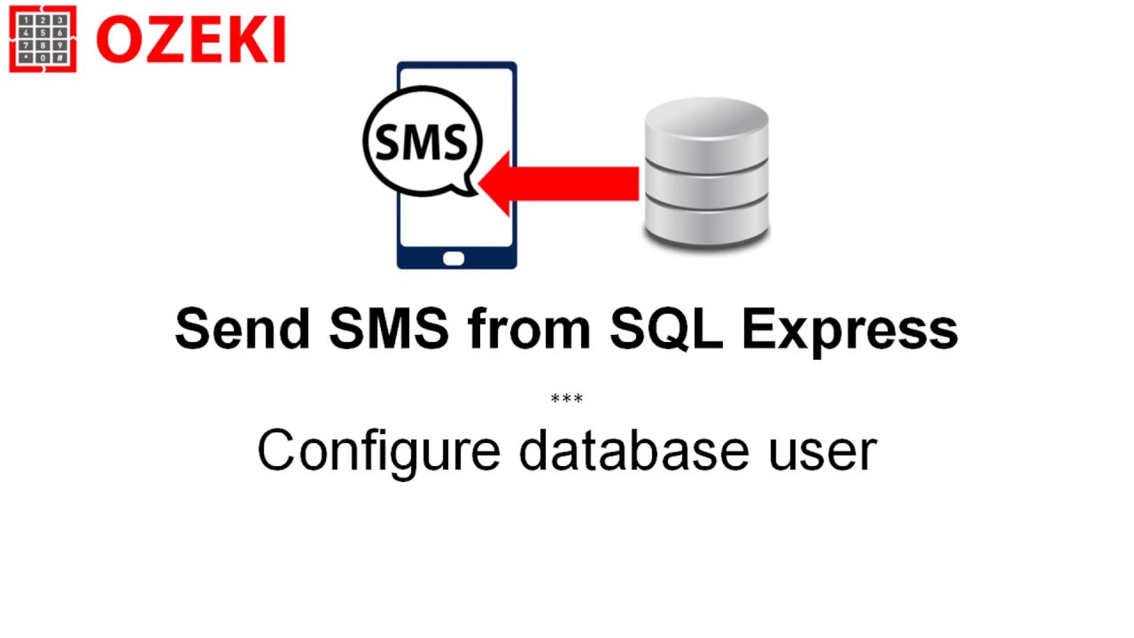 Send SMS from SQL Express - Configure Database User