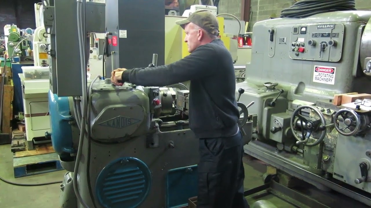 LANDIS 1 1/2″ BOLT & ROD THREADING MACHINE @ MULLIN MACHINERY OF NJ