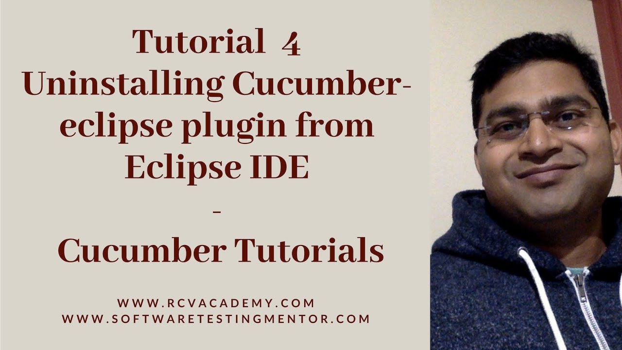 Uninstalling Cucumber Eclipse plugin from eclipse IDE - Cucumber Tutorials