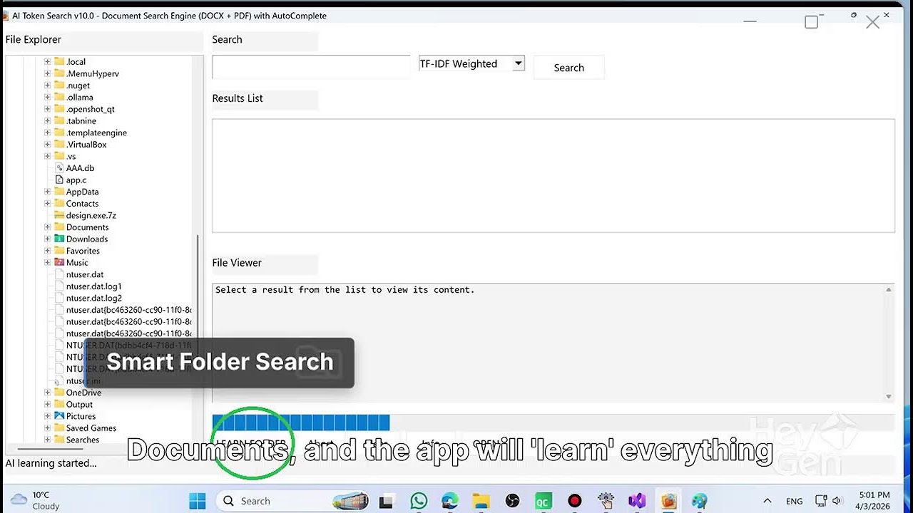 AI Token Search: Ultra-Fast DOCX & PDF Indexer #new  #live  #trending