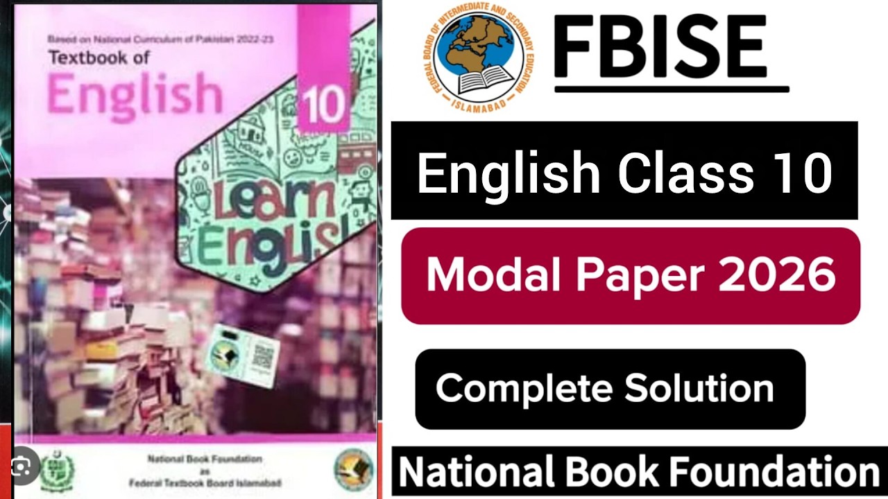 Class 10 | English | Solved Model Paper (Complete) | New Syllabus 2026