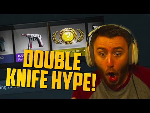 DOUBLE KNIFE HYPE?! (CS:GO Case Opening) $800 Opening Part 2 | All ...