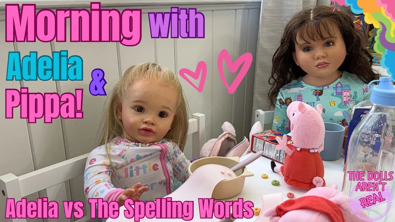 School Morning Routine with My Reborn Dolls 🥣🥛Breakfast, Homework, Potty Time & Cute Outfits (1/3)