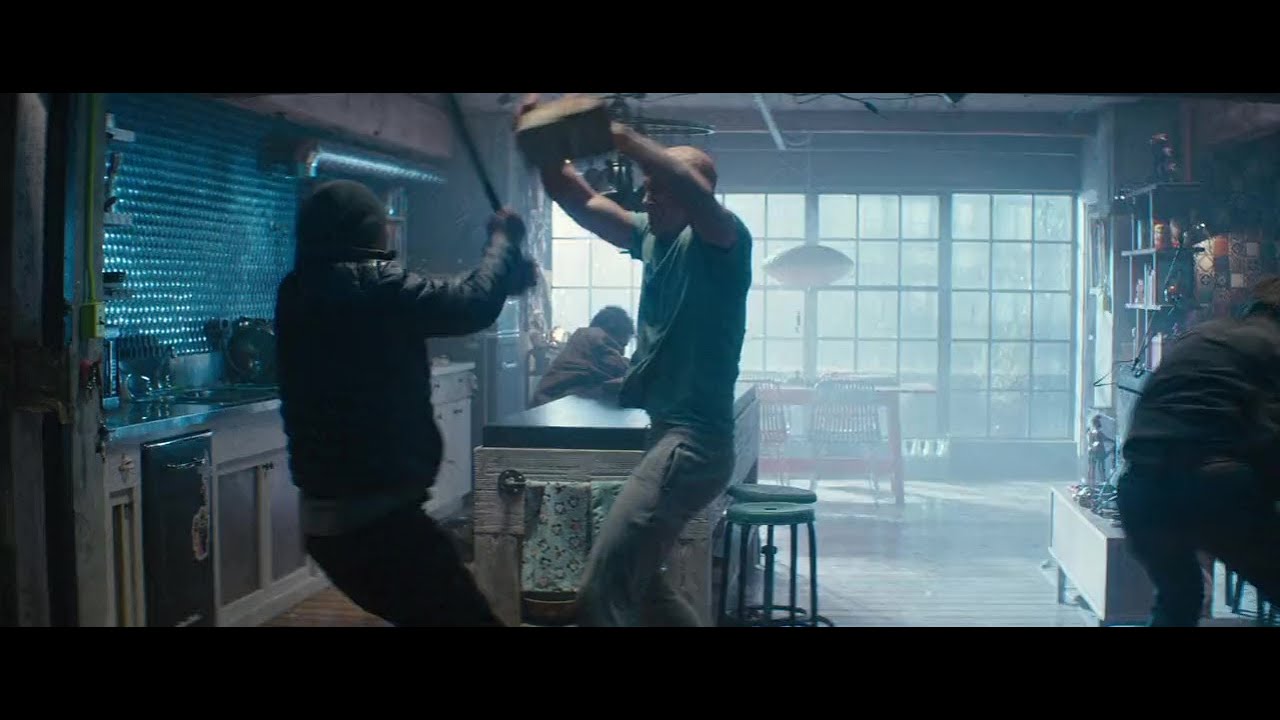 Deadpool House Attack Scene