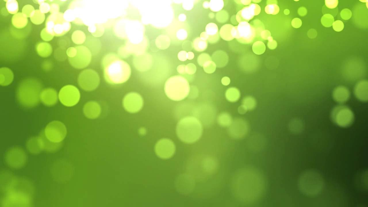 Green Particles Background Loop - Motion Graphics, Animated Background, Copyright Free