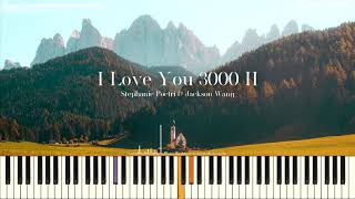 Stephanie Poetri & Jackson Wang - I Love You 3000 II [PIANO COVER] แผ่น