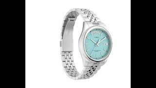 Timex TW2V68400 - Legacy Day and Date Tiffany Blue Watch • Watchard.com
