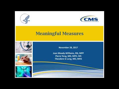 Meaningful Measures Webinar