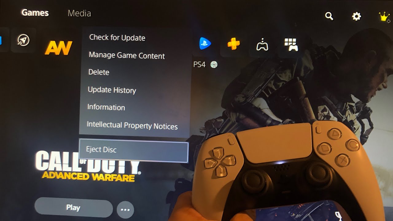 PS5: How to Eject Disc With Controller Tutorial! (For Beginners) 2025