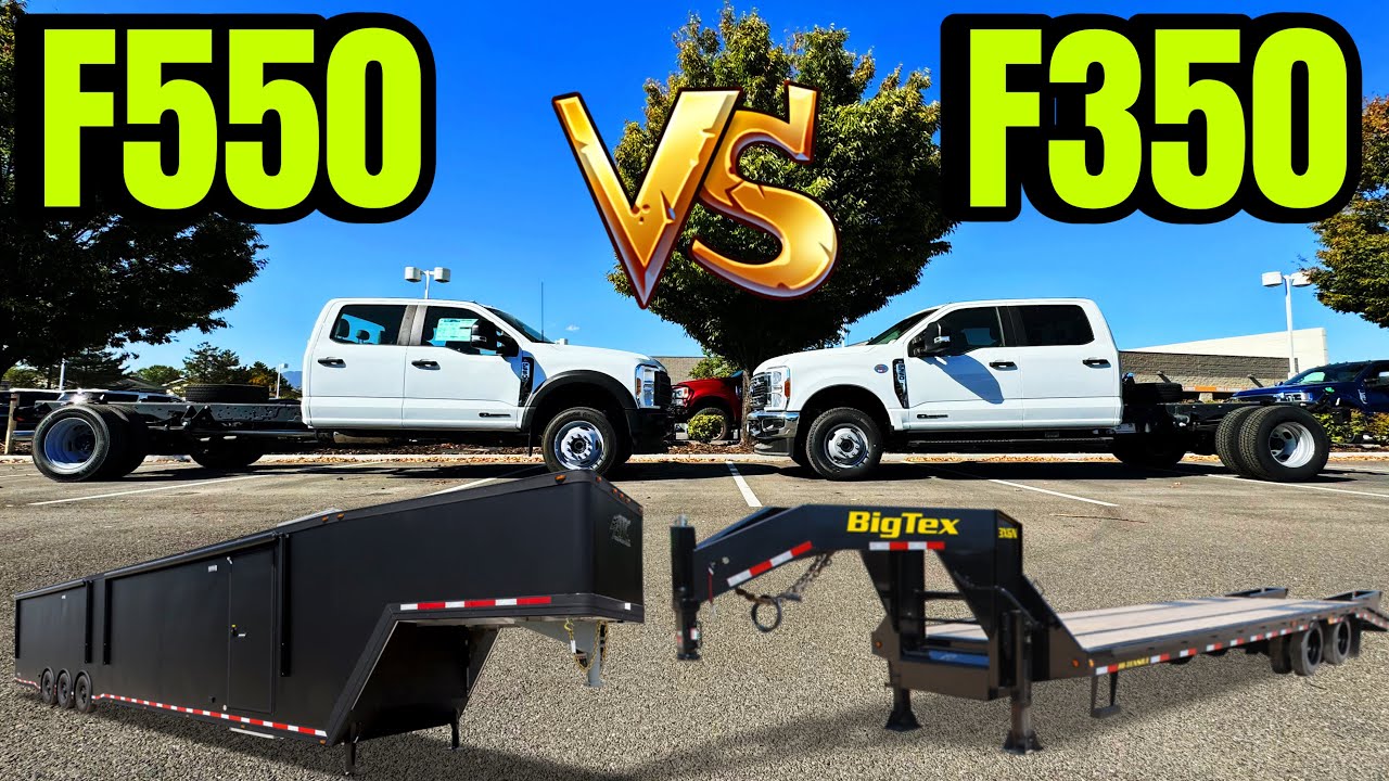 2025 Ford F350 VS F550: Which Is The Better Tow Pig???