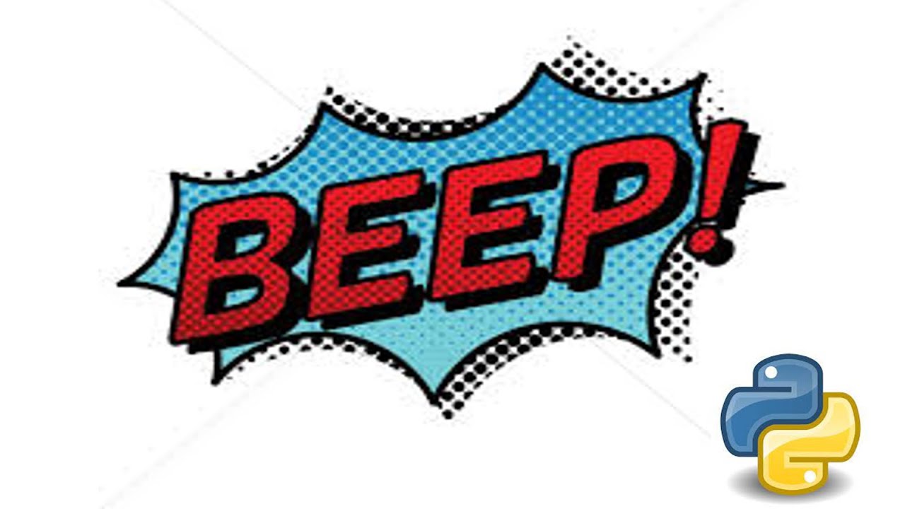How to beep-beep using python !