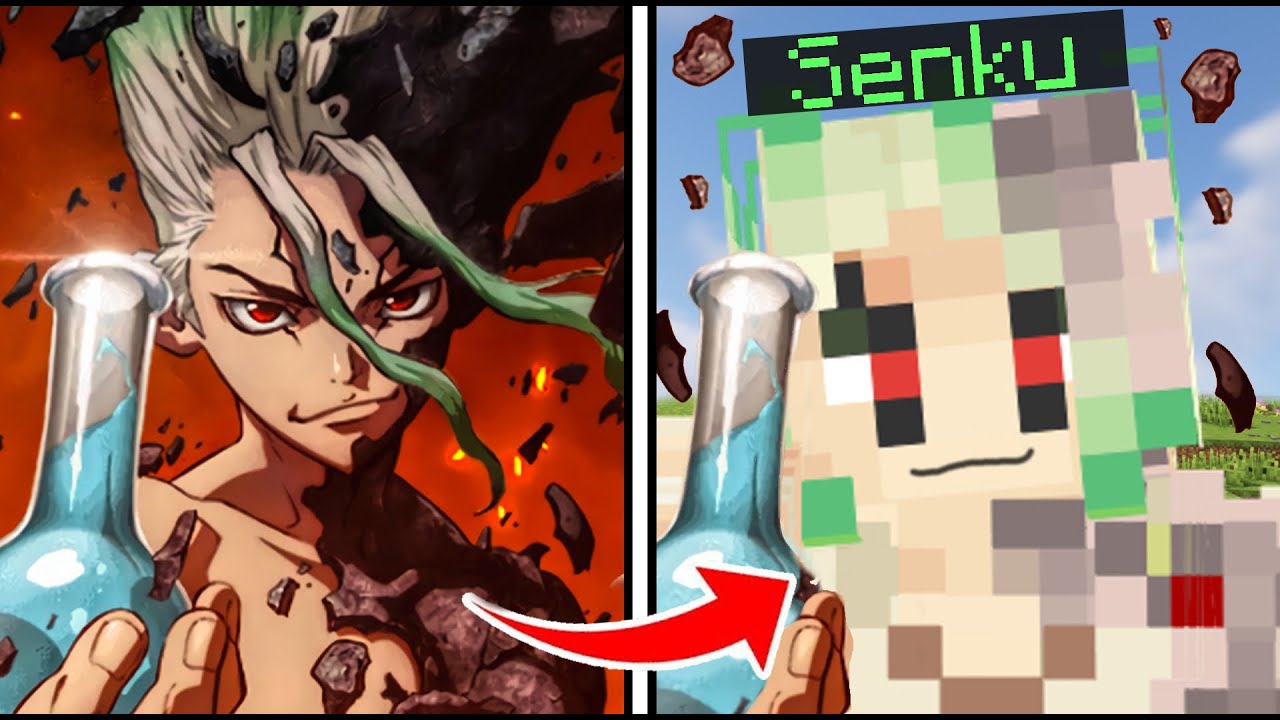 I Recreated DR.STONE in Minecraft...