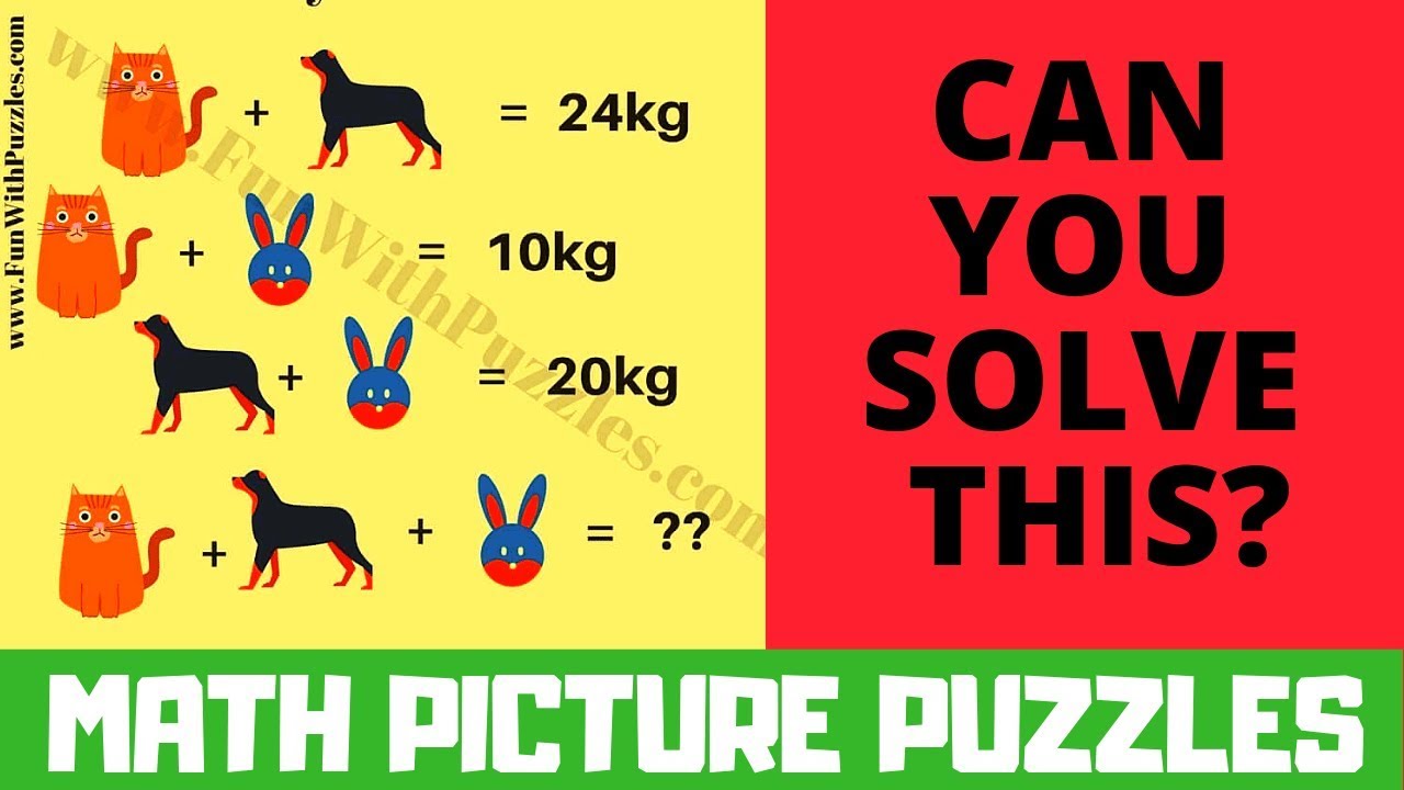 Math Picture #Puzzles with Answers