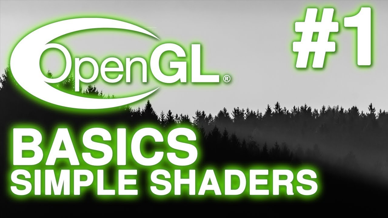 C++ OpenGL Basic Tutorial #1 - Simple Shaders