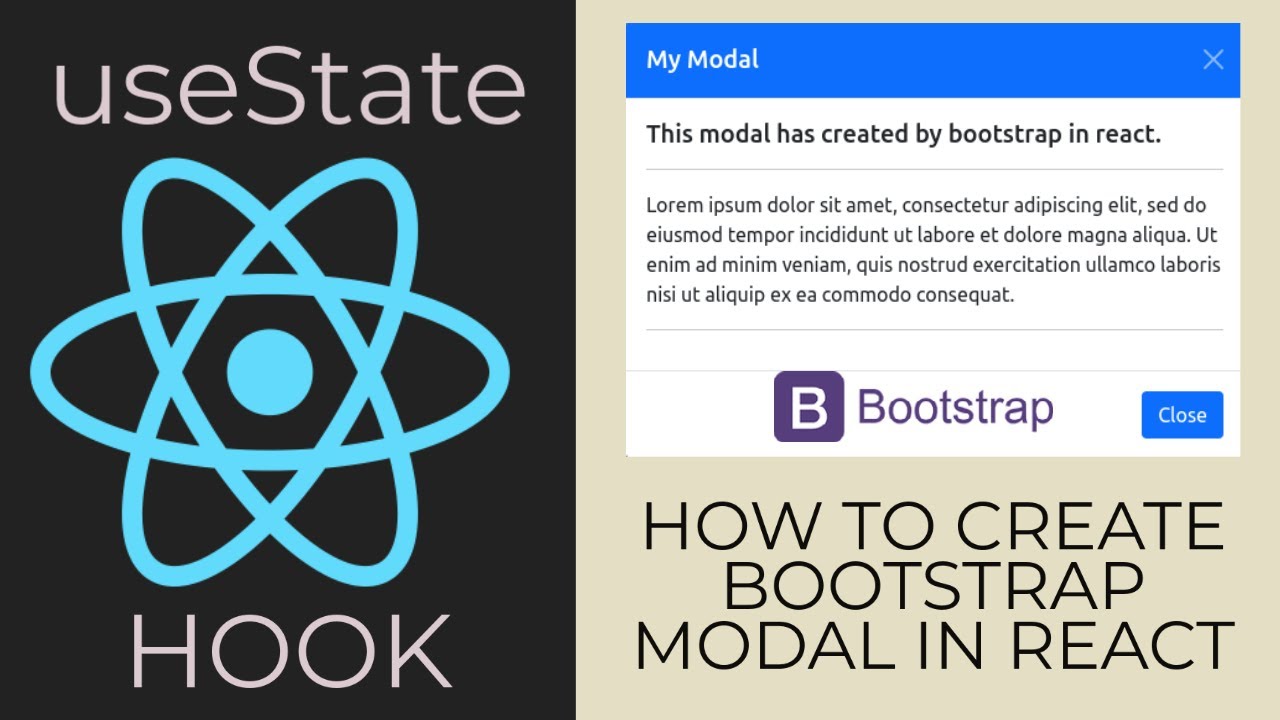 How to Create Bootstrap Modal in React