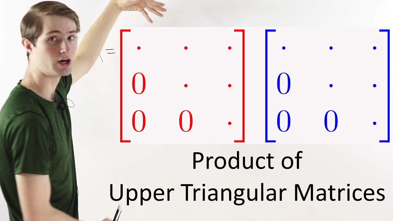 Multiplying Upper Triangular Matrices