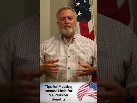 Tips for Meeting the VA "Income Limit" #vabenefits #veterans