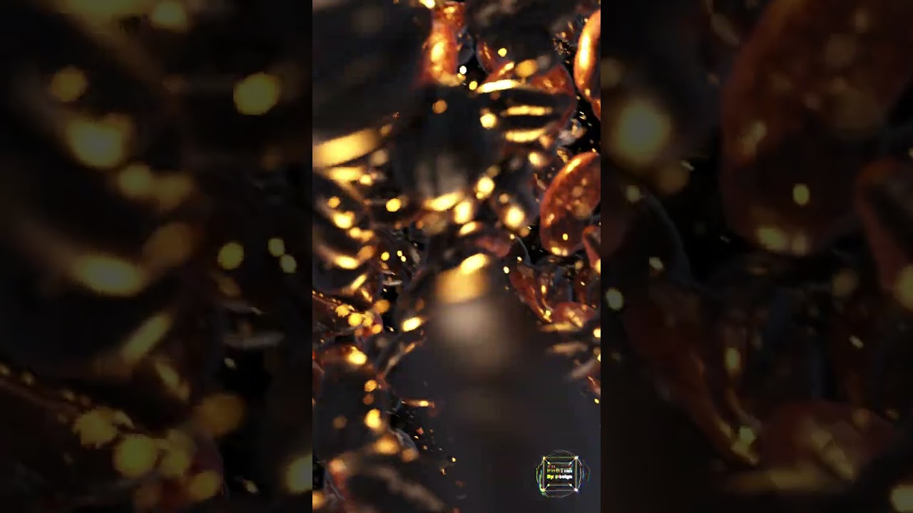 Infinite Golden Coffee Beans