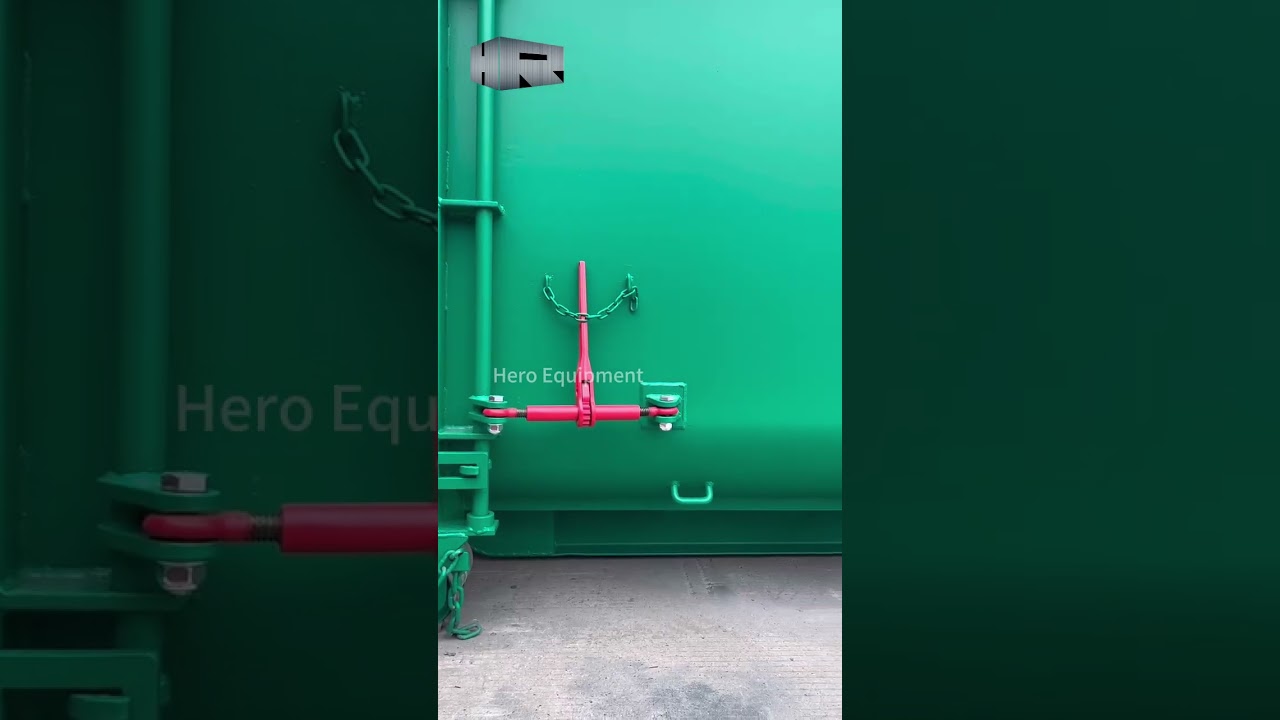 Waste management hook lift bin truck scrap bin dumpster for recycling waste metal bin for sale