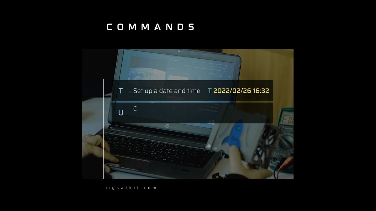 MySat console commands