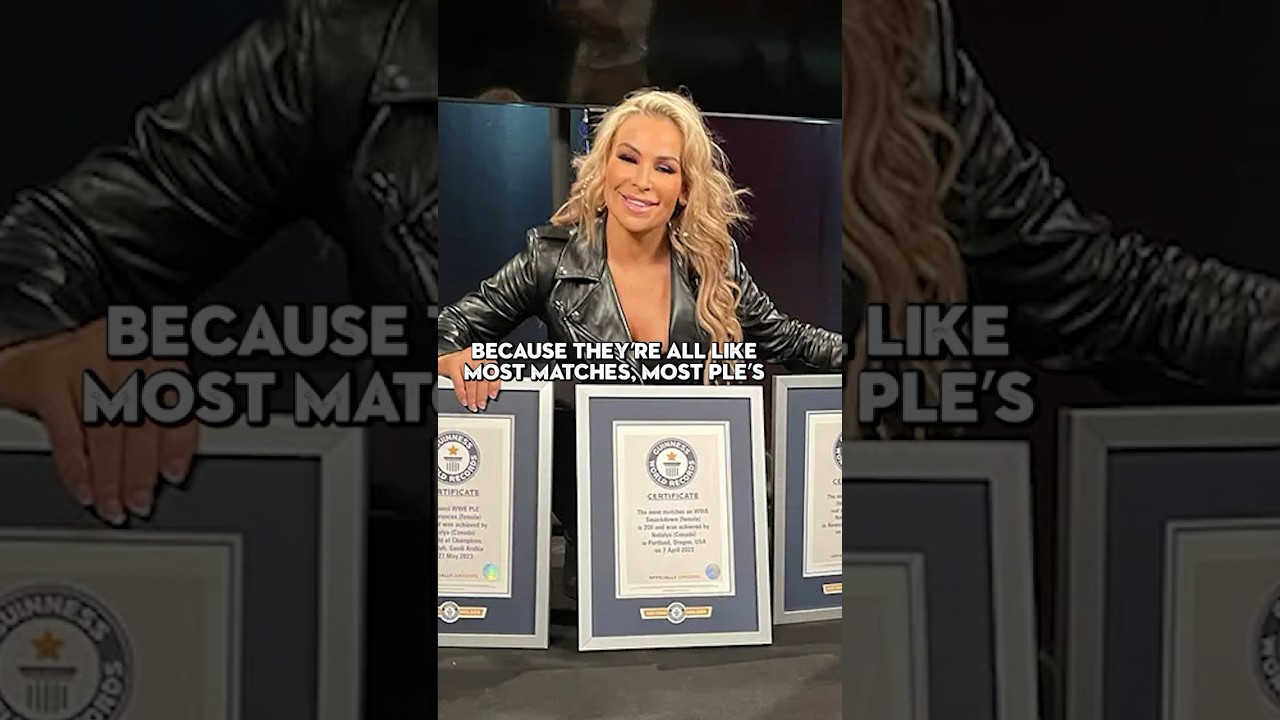 Natalya Has 6 Guinness World Records in WWE