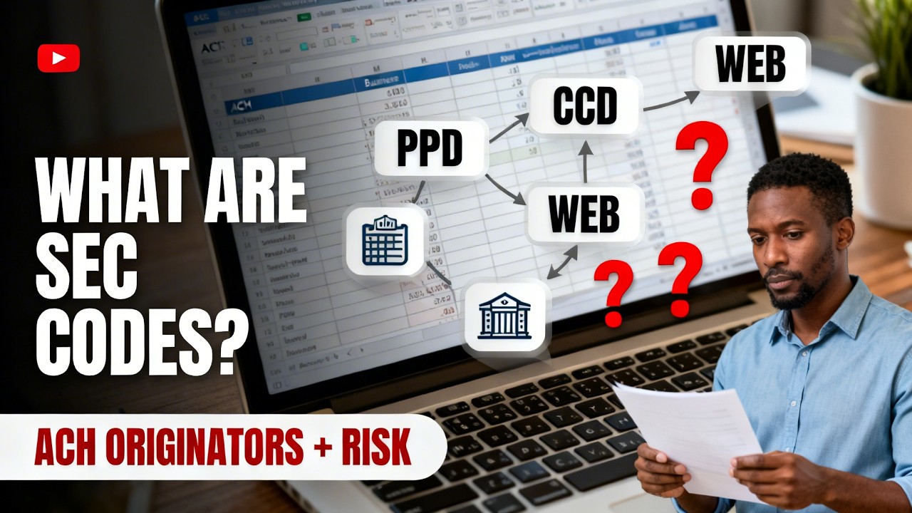 ACH Originators Explained | NACHA Rules, SEC Codes & Risk Basics