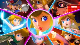 Princess Peach Showtime All Transformations | Power-Ups (Switch ...