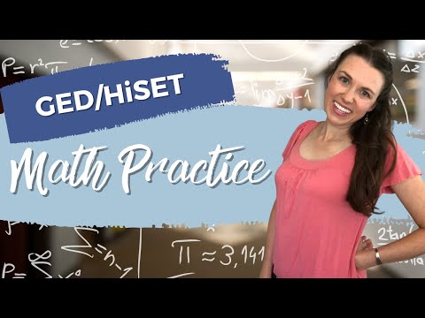 GED/HiSET Math Practice - Mean, Median, Mode, and Range