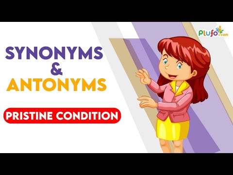 Pristine Condition - Word of the Day || Synonyms and Antonyms || English Vocabulary