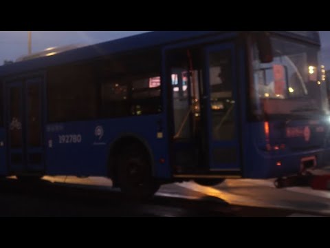 Буксировка автобуса Лиаз 6213.22 №192780 из 15 автобусного парка в СМТО