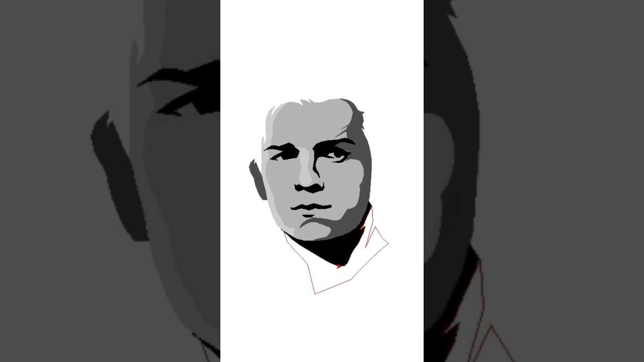 Python Turtle design| Draw Spiderman Tom Holland in 3 lines of code #python #programming #shorts