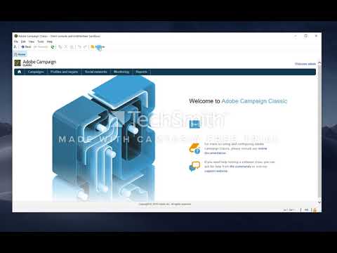 Adobe Campaign Classic Admin for beginners
