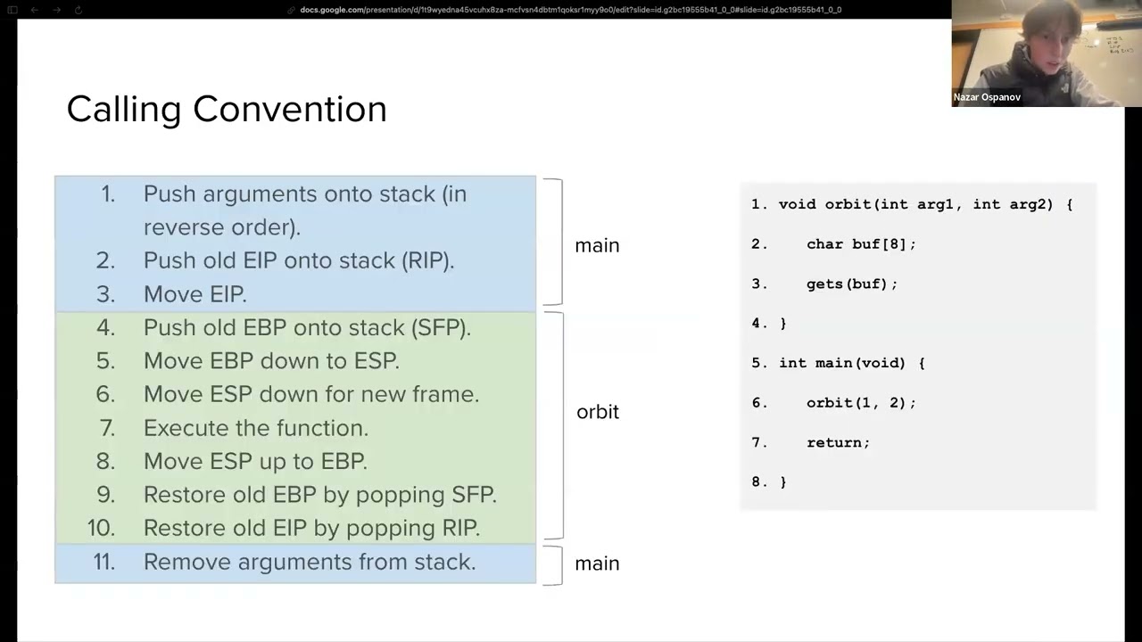 [CS161 FA25] Memory Safety Midterm Review Session
