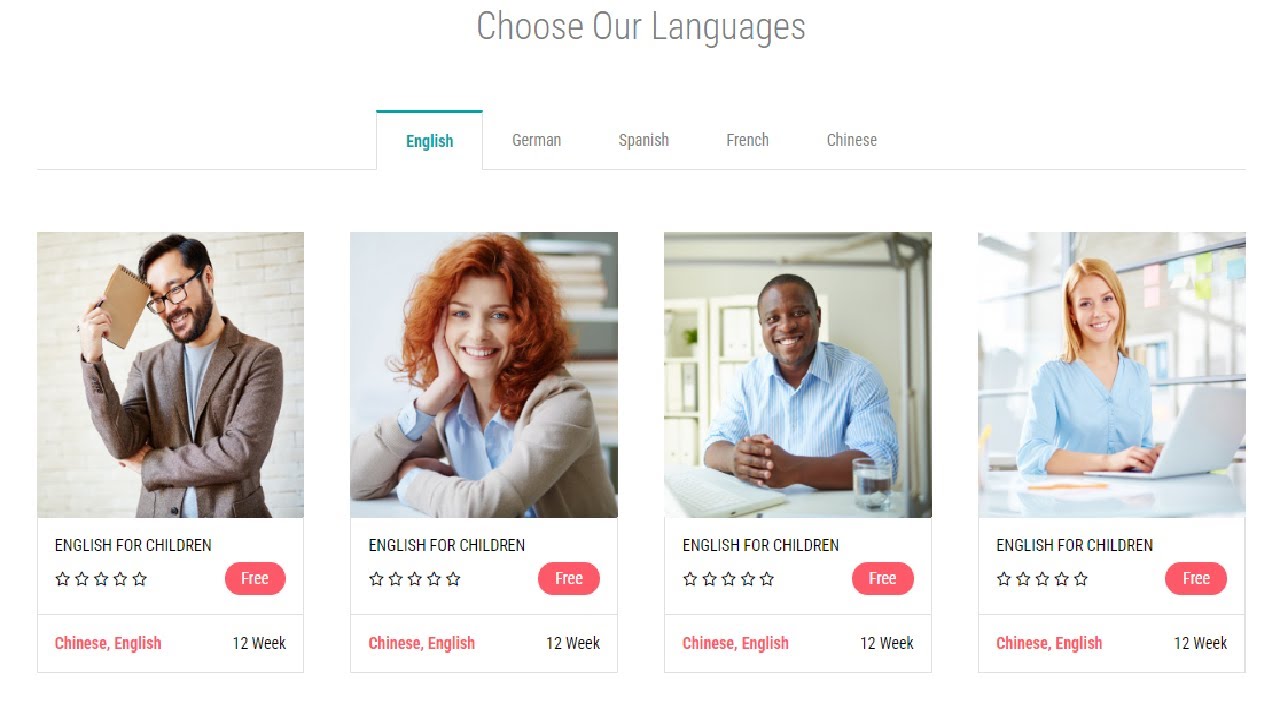 Create Responsive Tabs with HTML, CSS & JavaScript